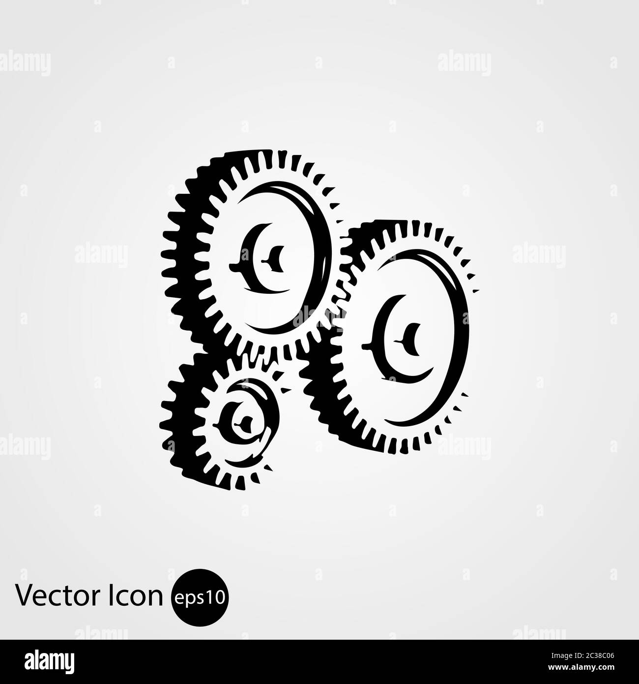 pinion gear icon. Vector illustration pinion gear icon. Vector ...