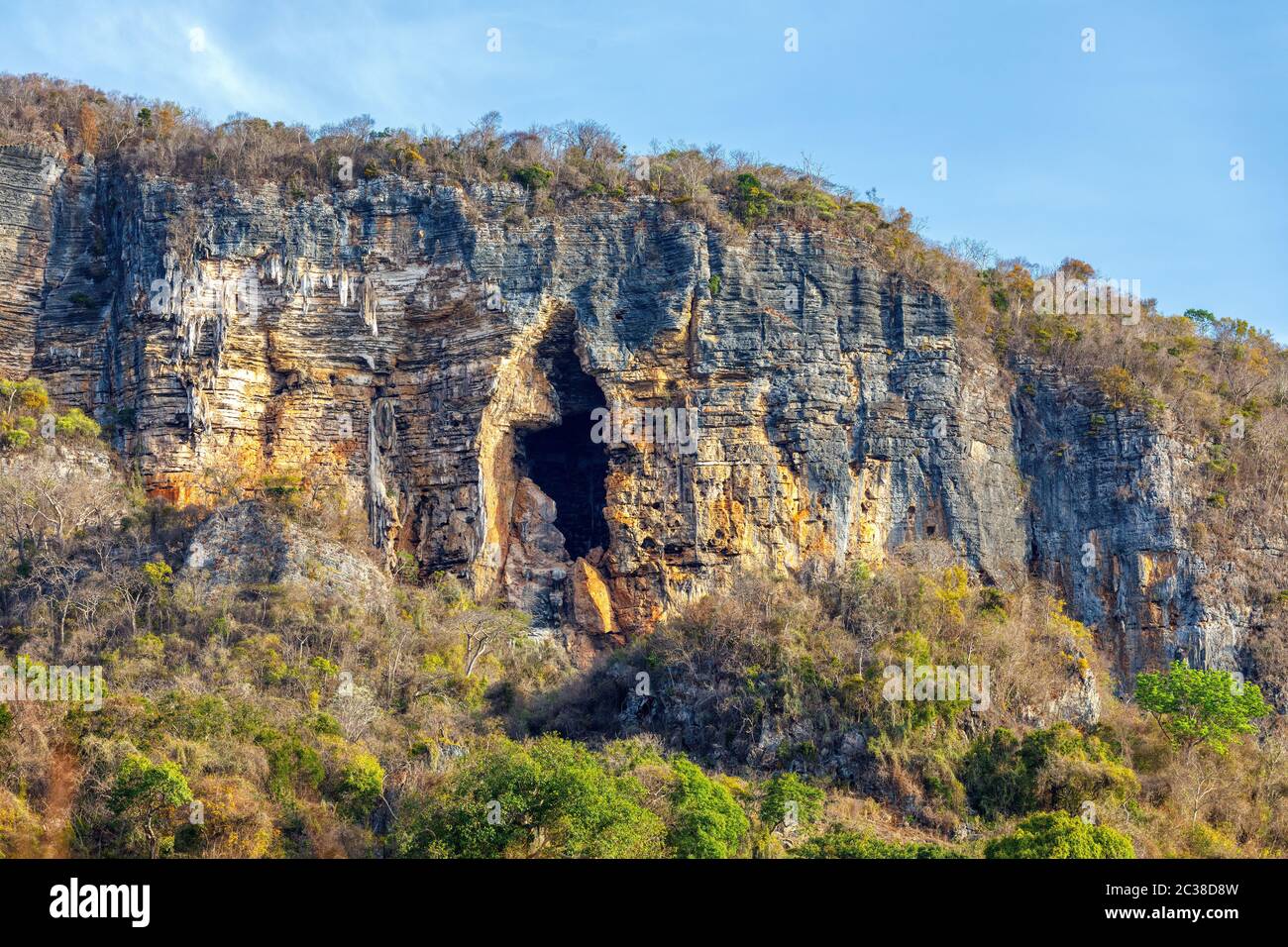 mountain cavern on rock Antsiranana - Bay of Diego Suarez, Madagascar ...