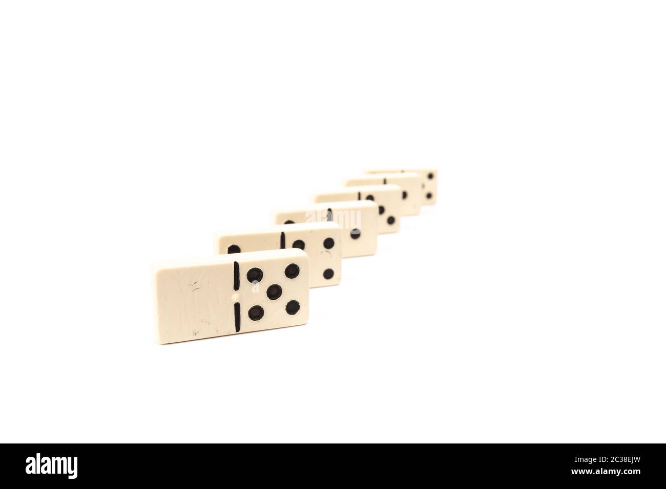game dominoes rectangular bottom plastic range of the white background ...