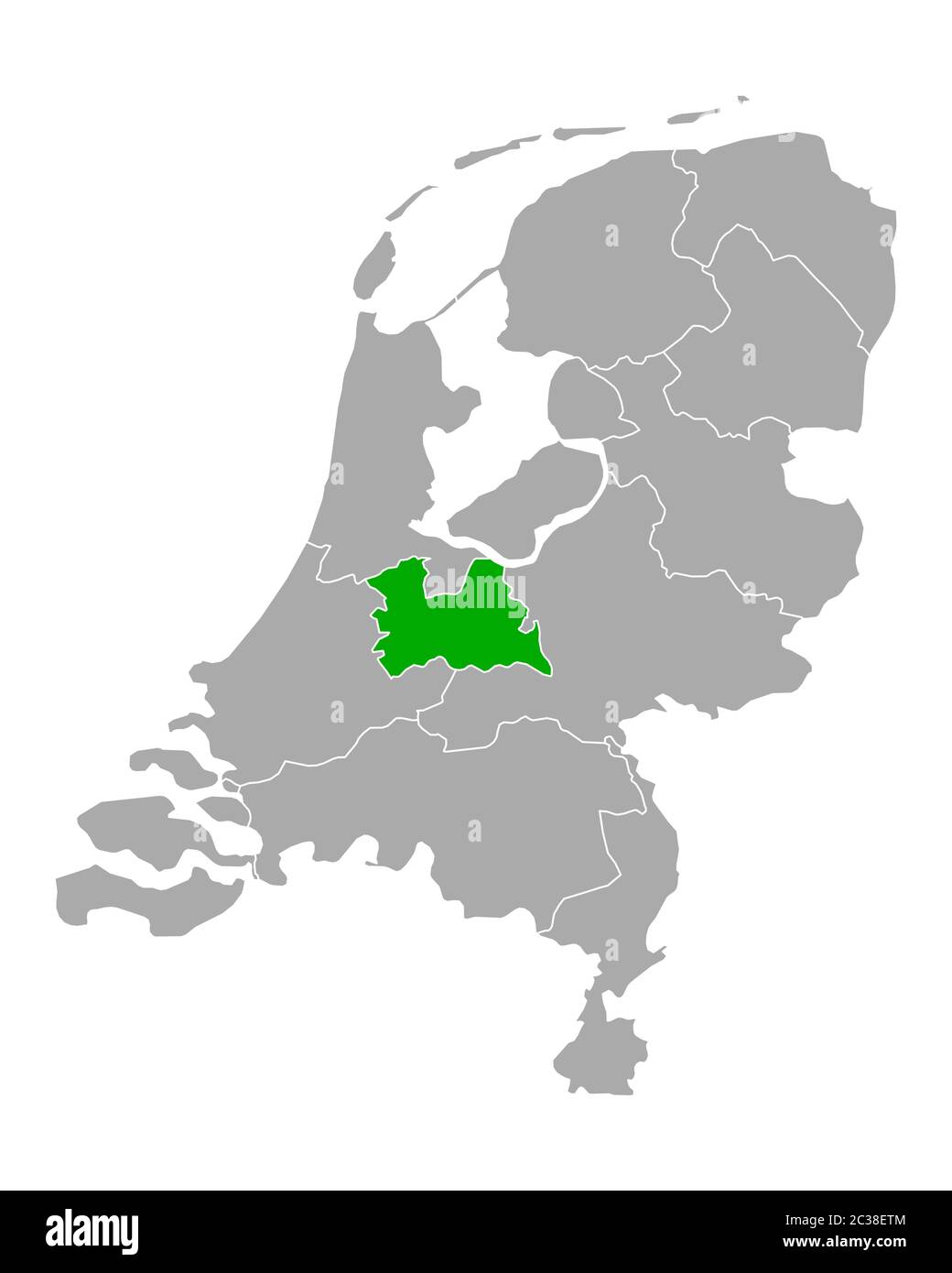 Map of Utrecht in Netherlands Stock Photo - Alamy