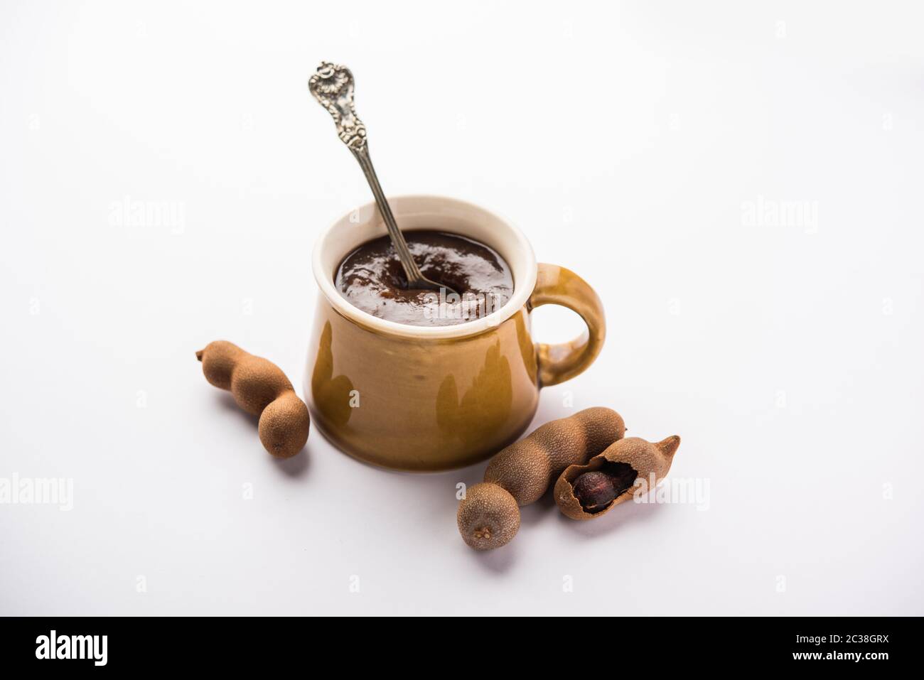 Tamarind Or Imli Fresh Puree, Paste from Pulp Stock Photo - Alamy