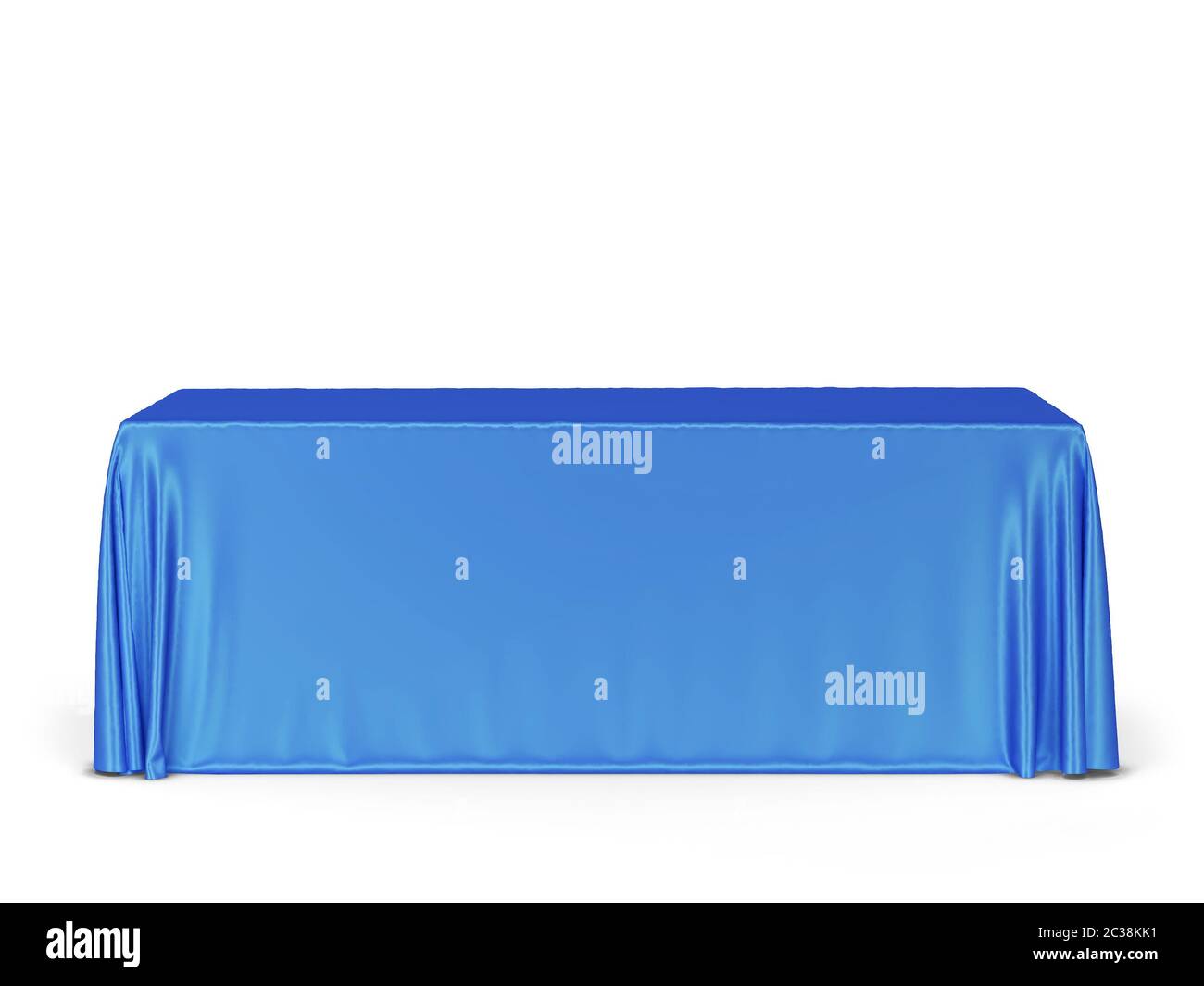 Blue satin fabric on table hi-res stock photography and images - Alamy