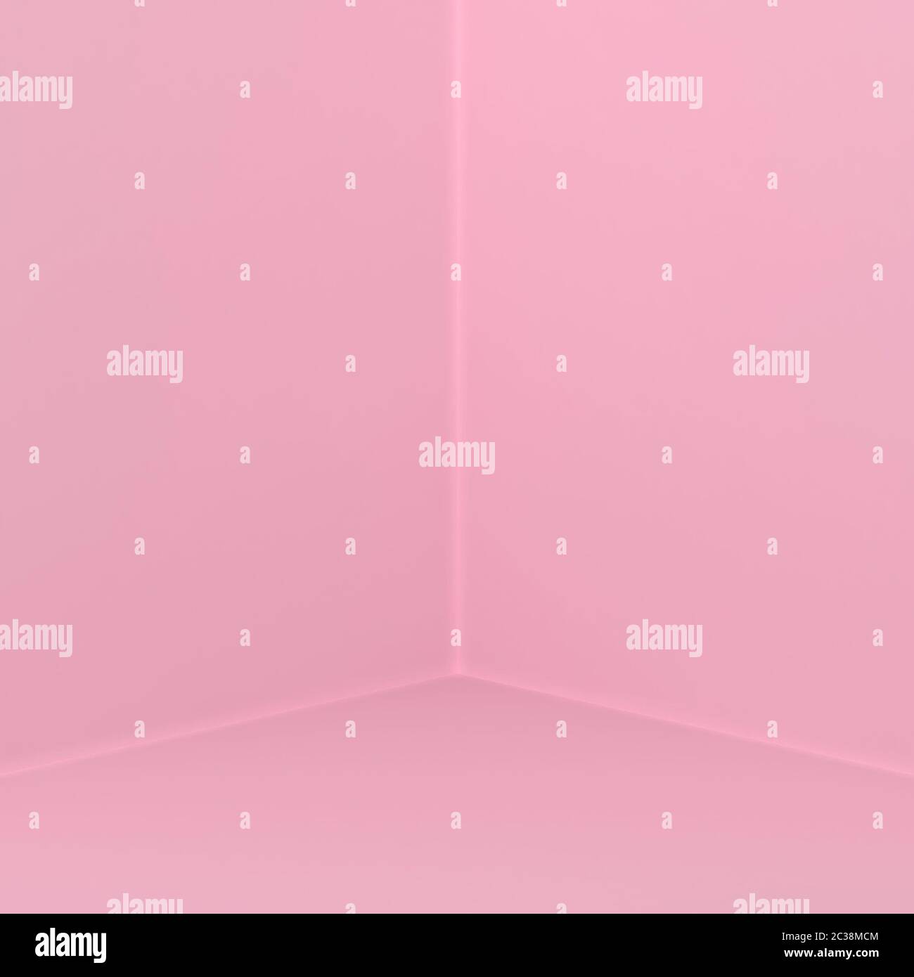 Simple corner. 3d illustration Stock Photo - Alamy