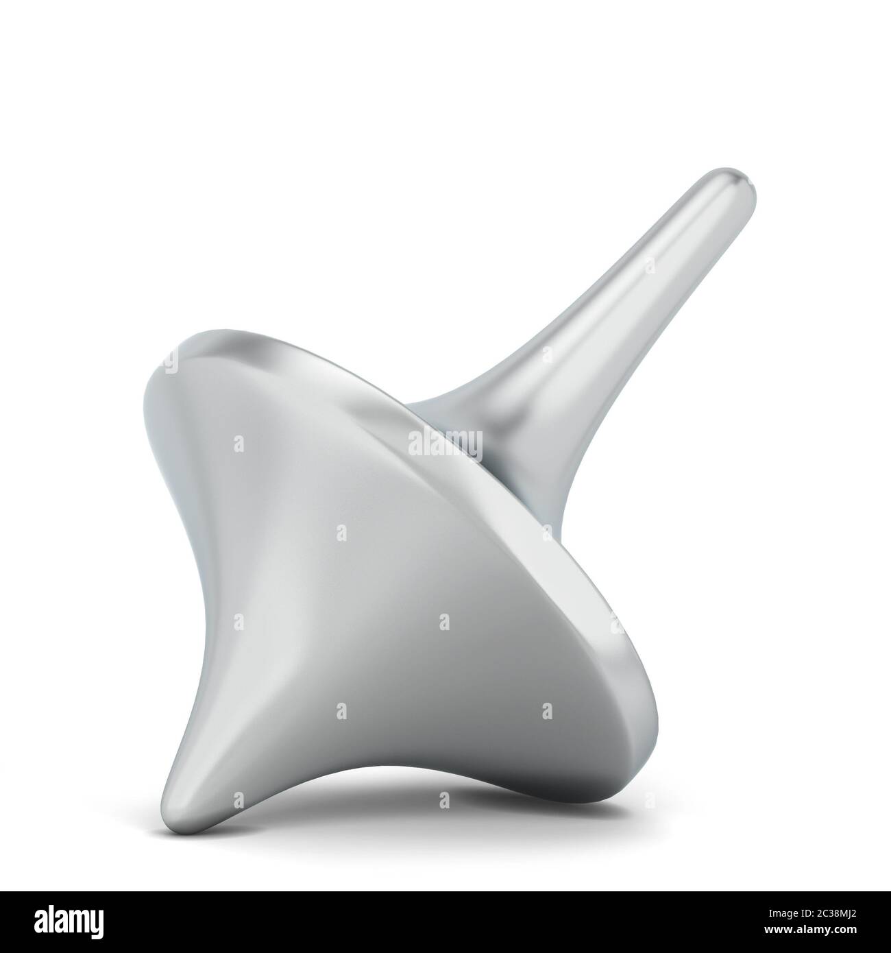 Spinning top toy. 3d illustration isolated on white background Stock ...