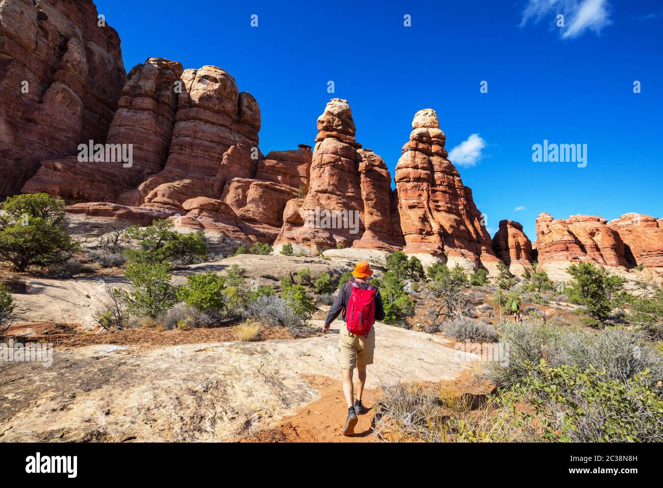 Hike in Utah Stock Photo - Alamy