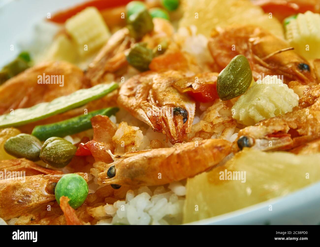 Baked Spanish risotto Stock Photo - Alamy