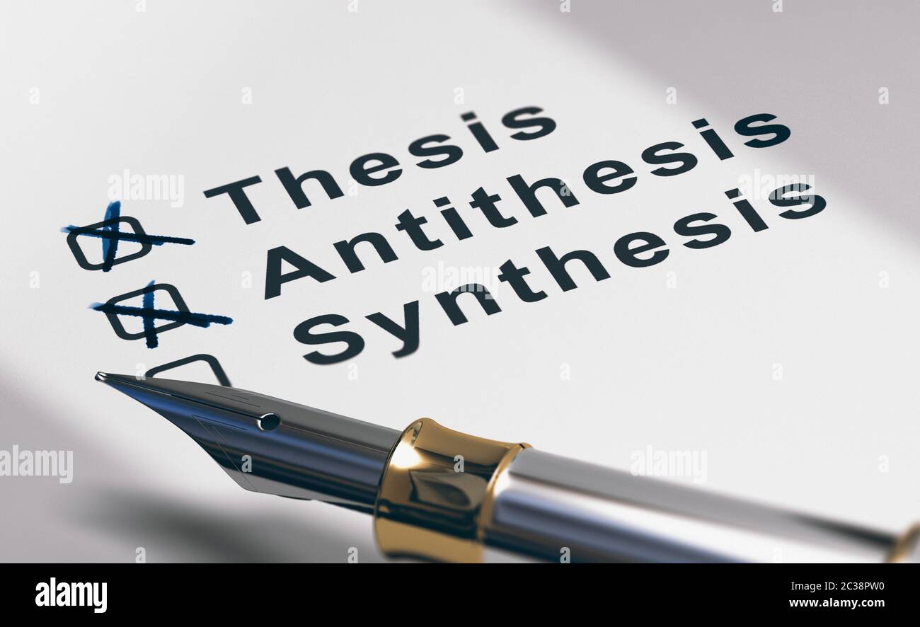 Dialectical method hi-res stock photography and images - Alamy