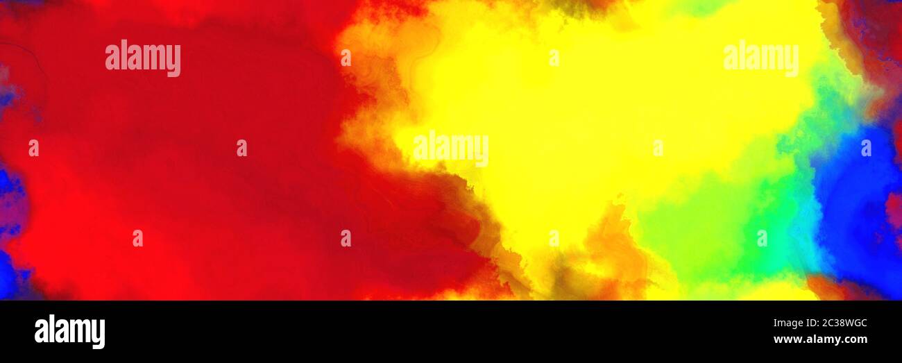 abstract watercolor background with watercolor paint with yellow ...