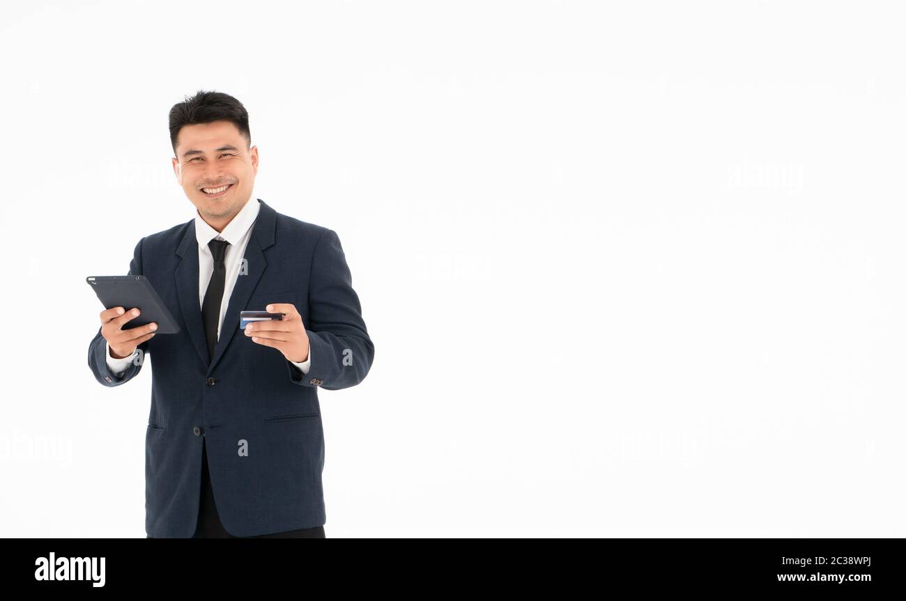 Asian Man Happily Standing High Resolution Stock Photography and Images ...