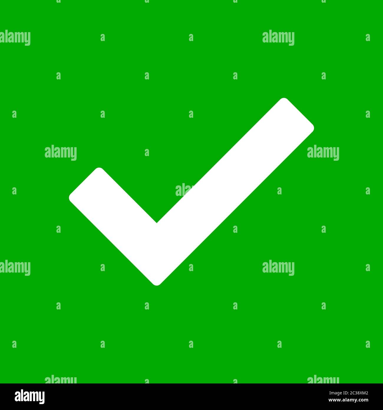 Tick and background Stock Photo - Alamy