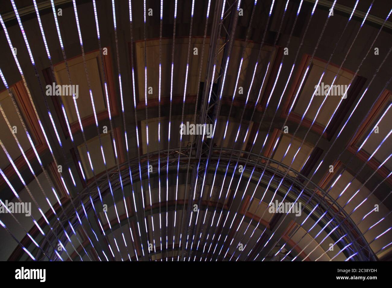 An interactive LED light installation, ‘Light tunnel’ reacts to ...