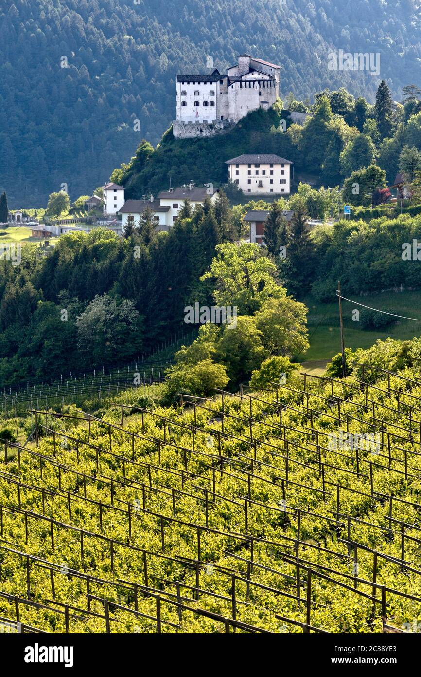 Stenico castle hi-res stock photography and images - Alamy