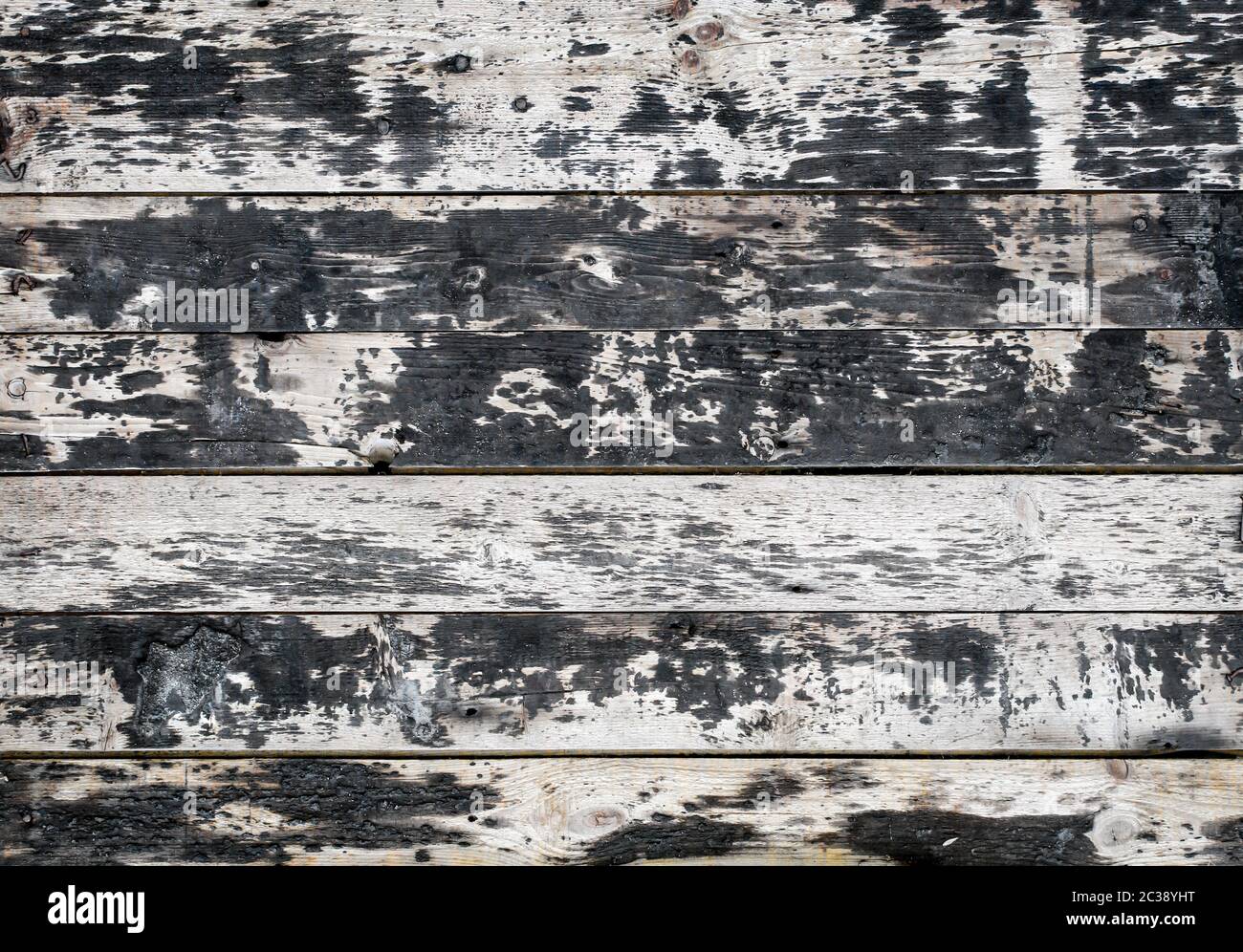 a board wall made of weathered wooden boards, wood texture, texture ...