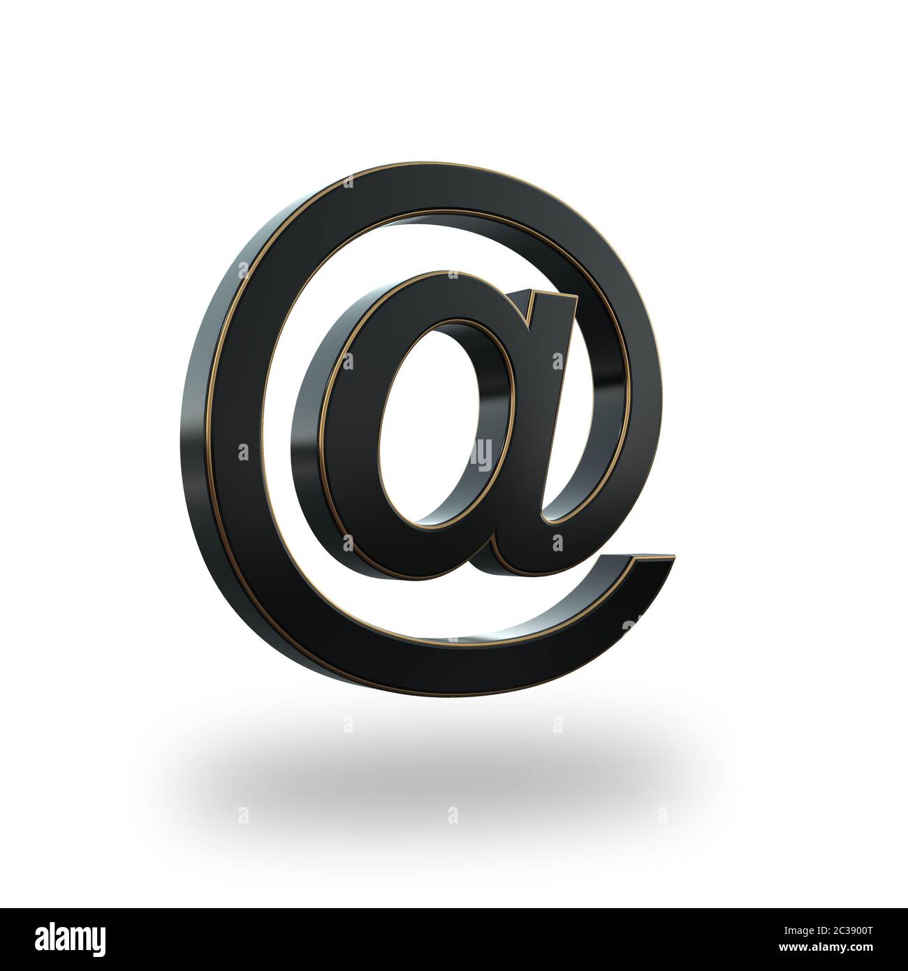 At sign in 3D design Stock Photo - Alamy