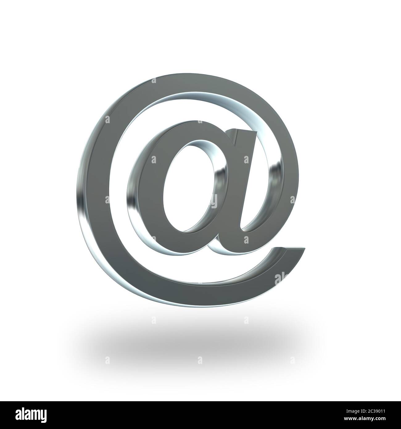 At sign in 3D design Stock Photo - Alamy