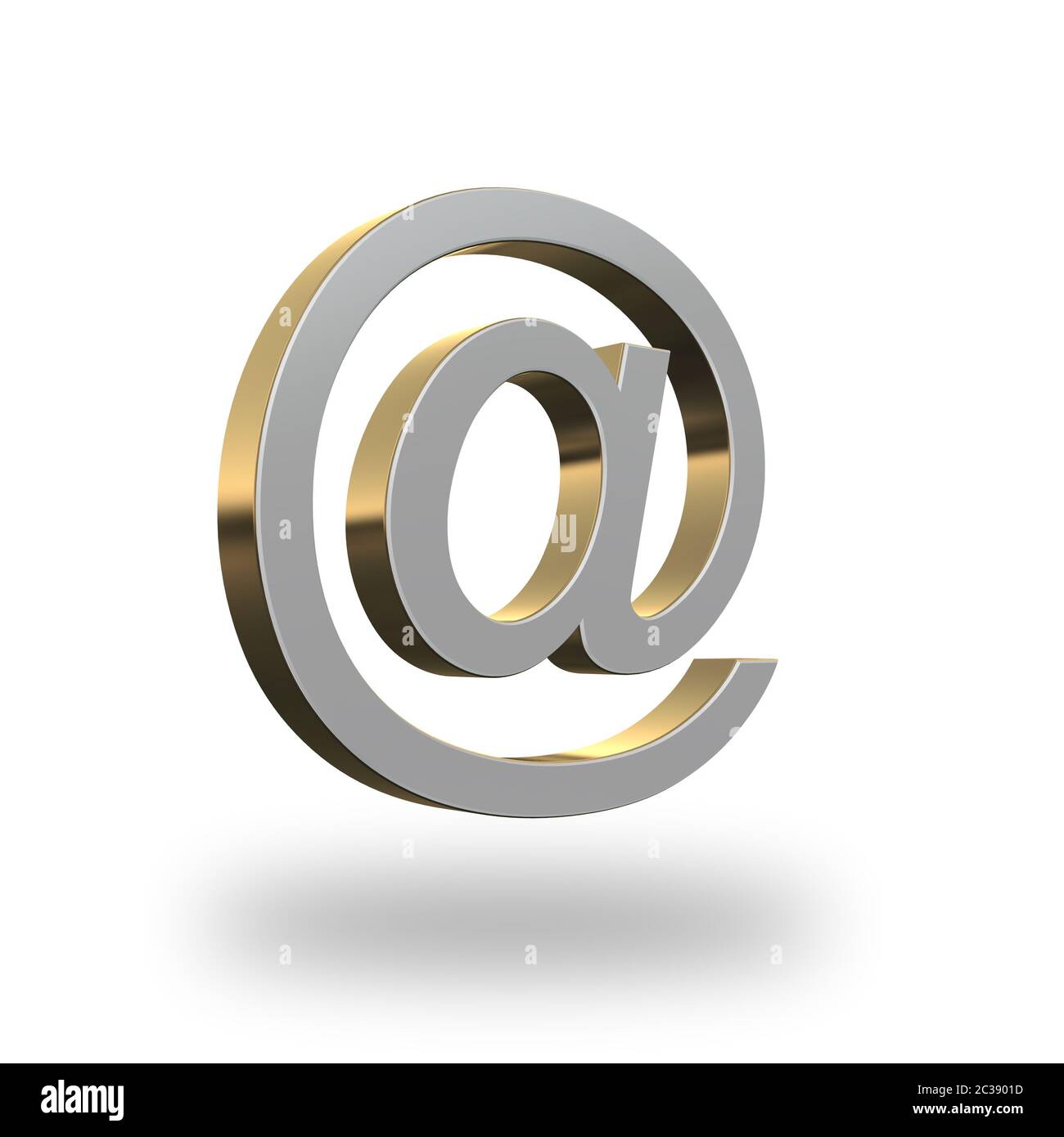 At sign in 3D design Stock Photo - Alamy