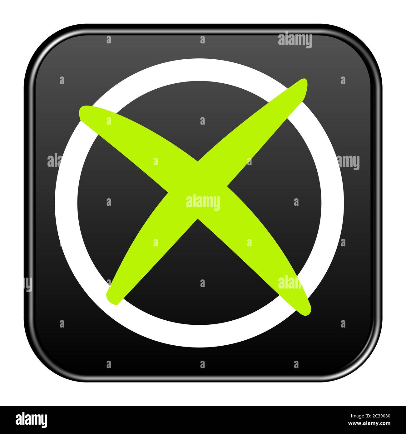 Tick cross checklist vote voting Cut Out Stock Images & Pictures - Alamy