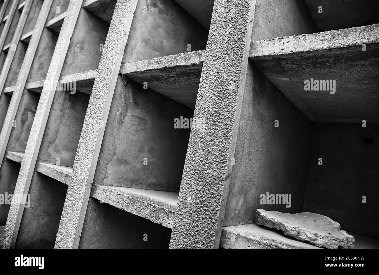 Spain niche tomb spanish Black and White Stock Photos & Images - Alamy