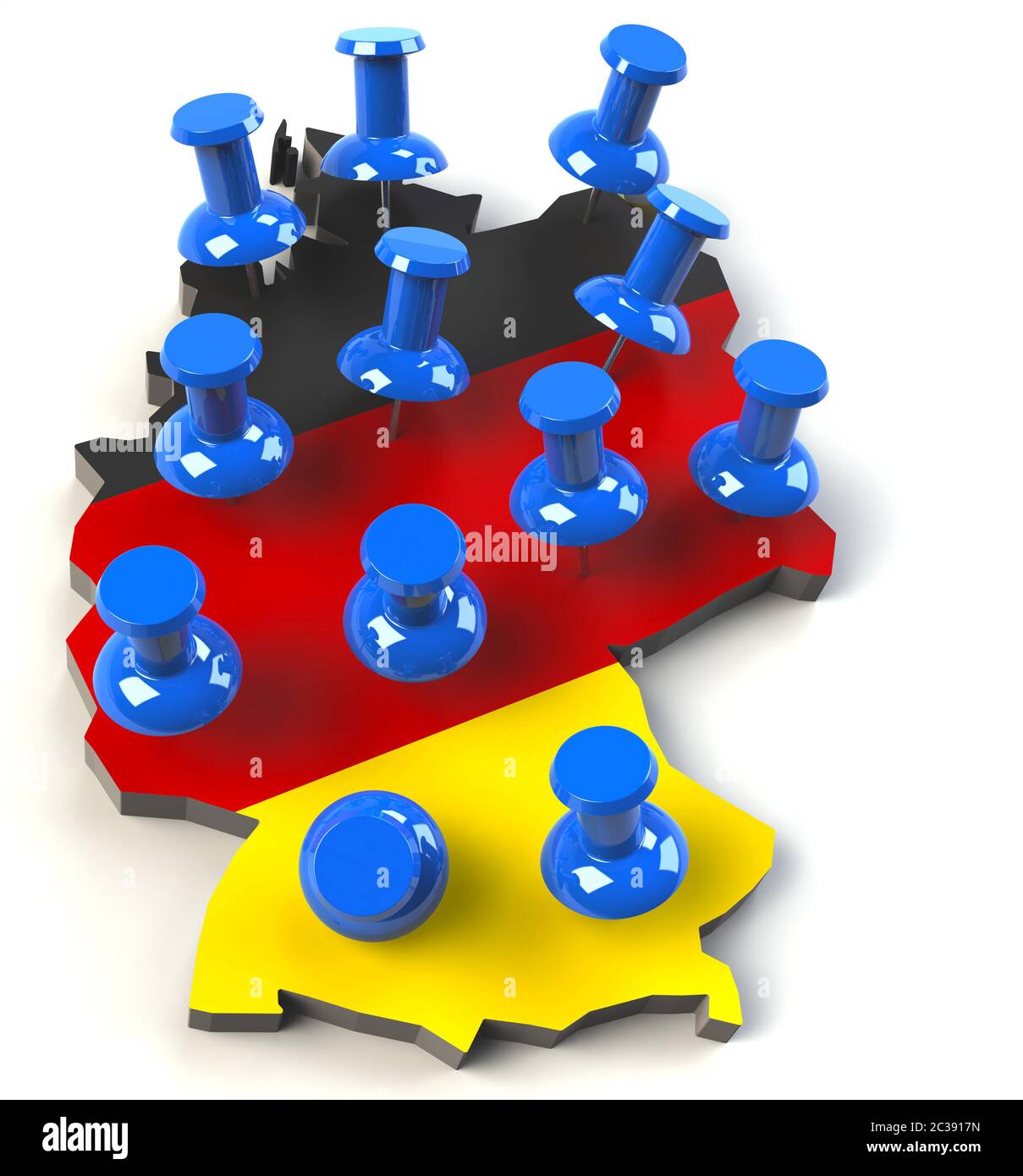 Location address map pin Cut Out Stock Images & Pictures - Alamy