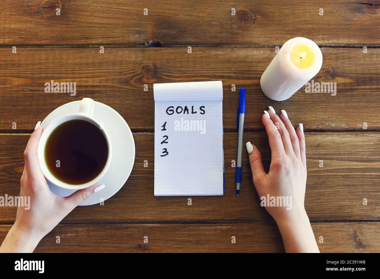 Achievement woman goals hi-res stock photography and images - Alamy