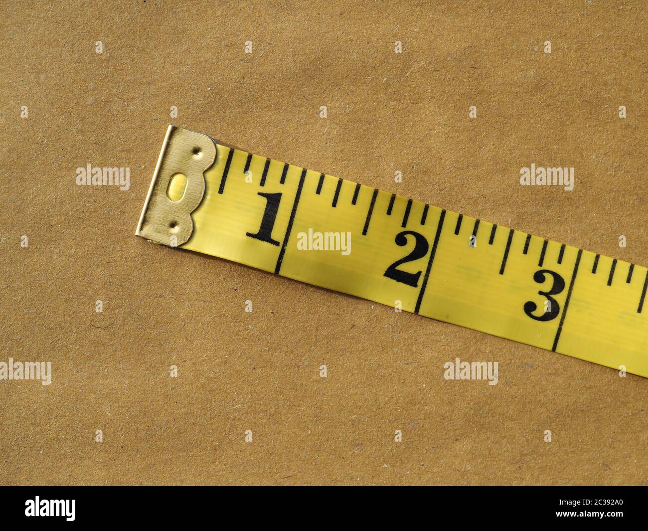 imperial measuring tape flexible ruler ribbon for tailoring Stock Photo ...