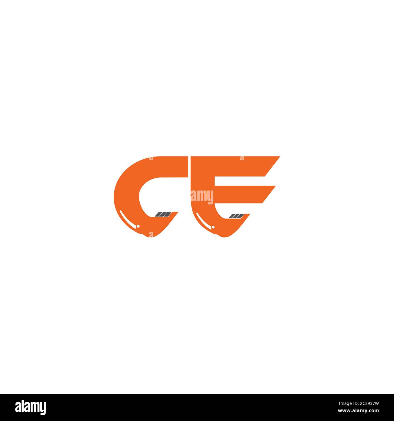 Abstract cf logo Cut Out Stock Images & Pictures - Alamy
