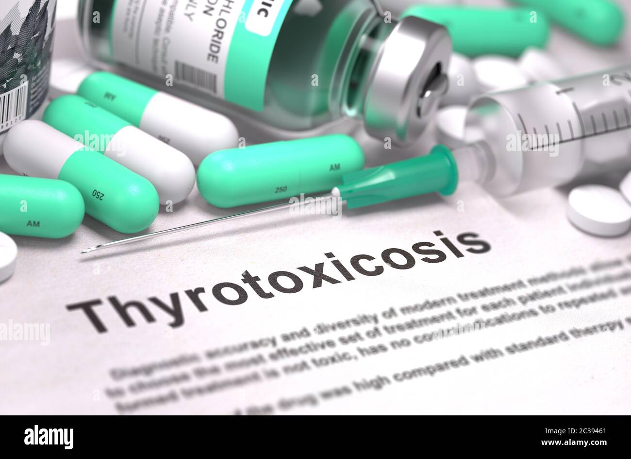 Thyrotoxicosis hi-res stock photography and images - Alamy