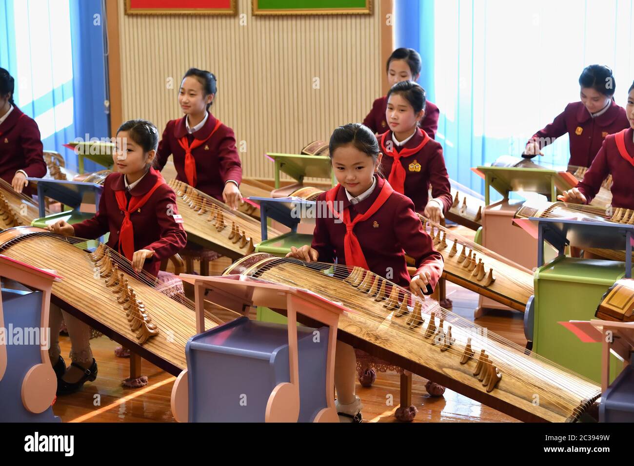 Pyongyang, North Korea - May 2, 2019: The Mangyongdae School Children's ...