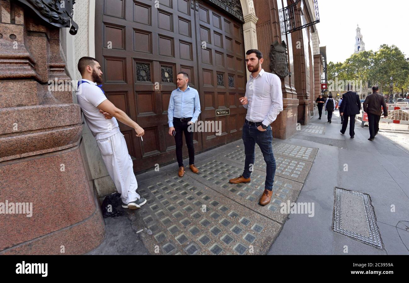 Cigarette break hi-res stock photography and images - Alamy