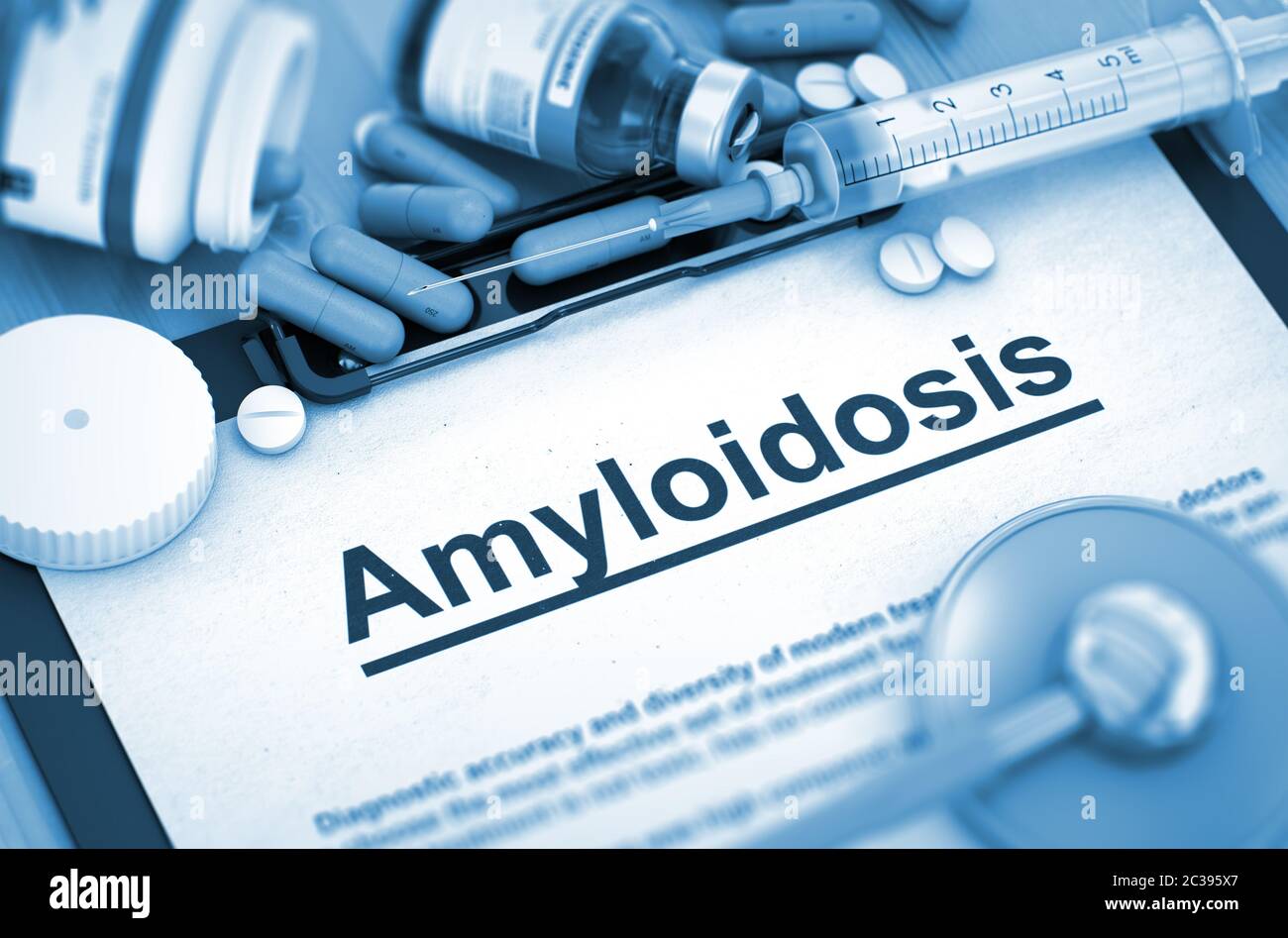 Diagnosis - Amyloidosis On Background of Medicaments Composition ...