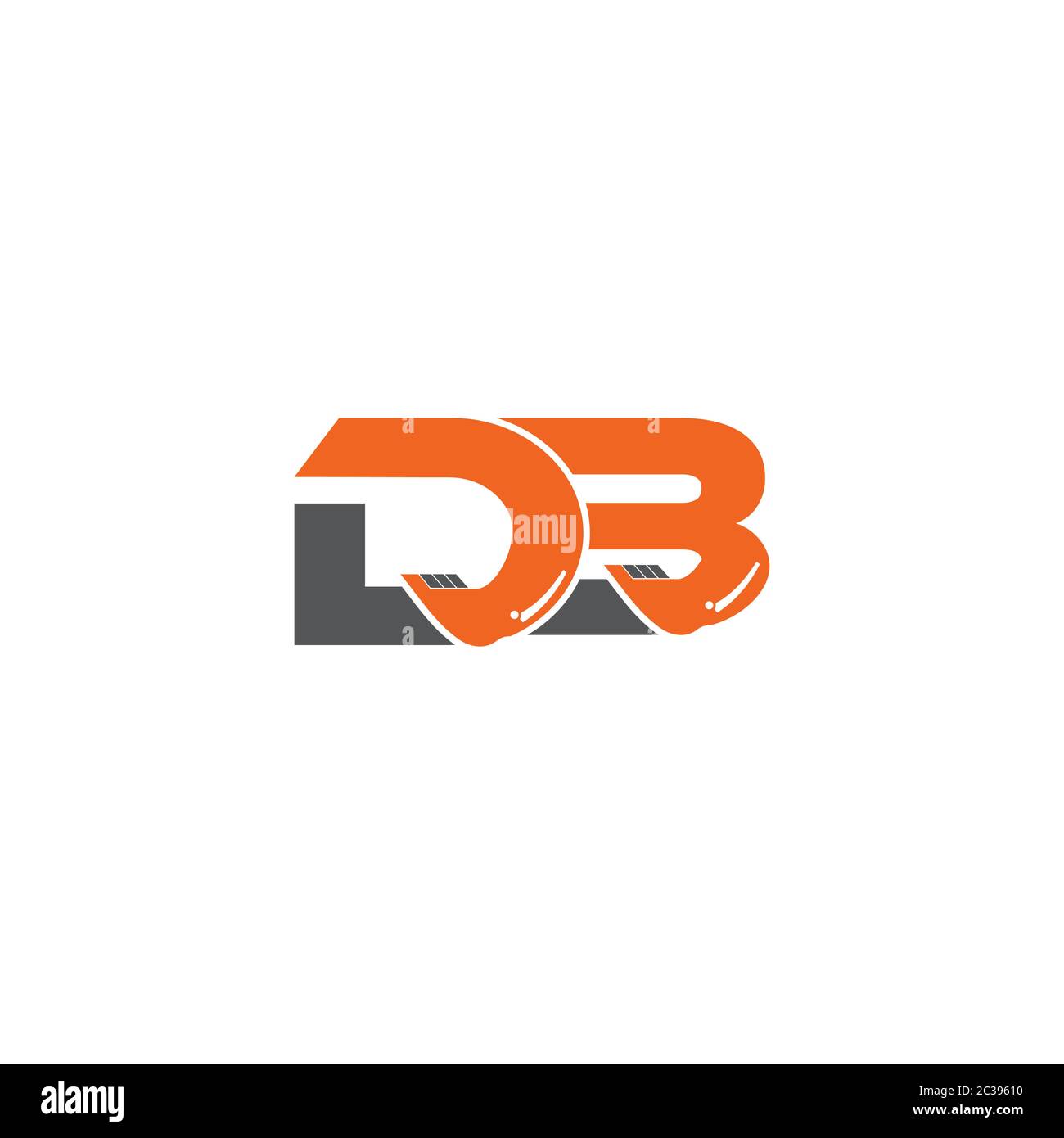 Db alphabet Stock Vector Images - Alamy