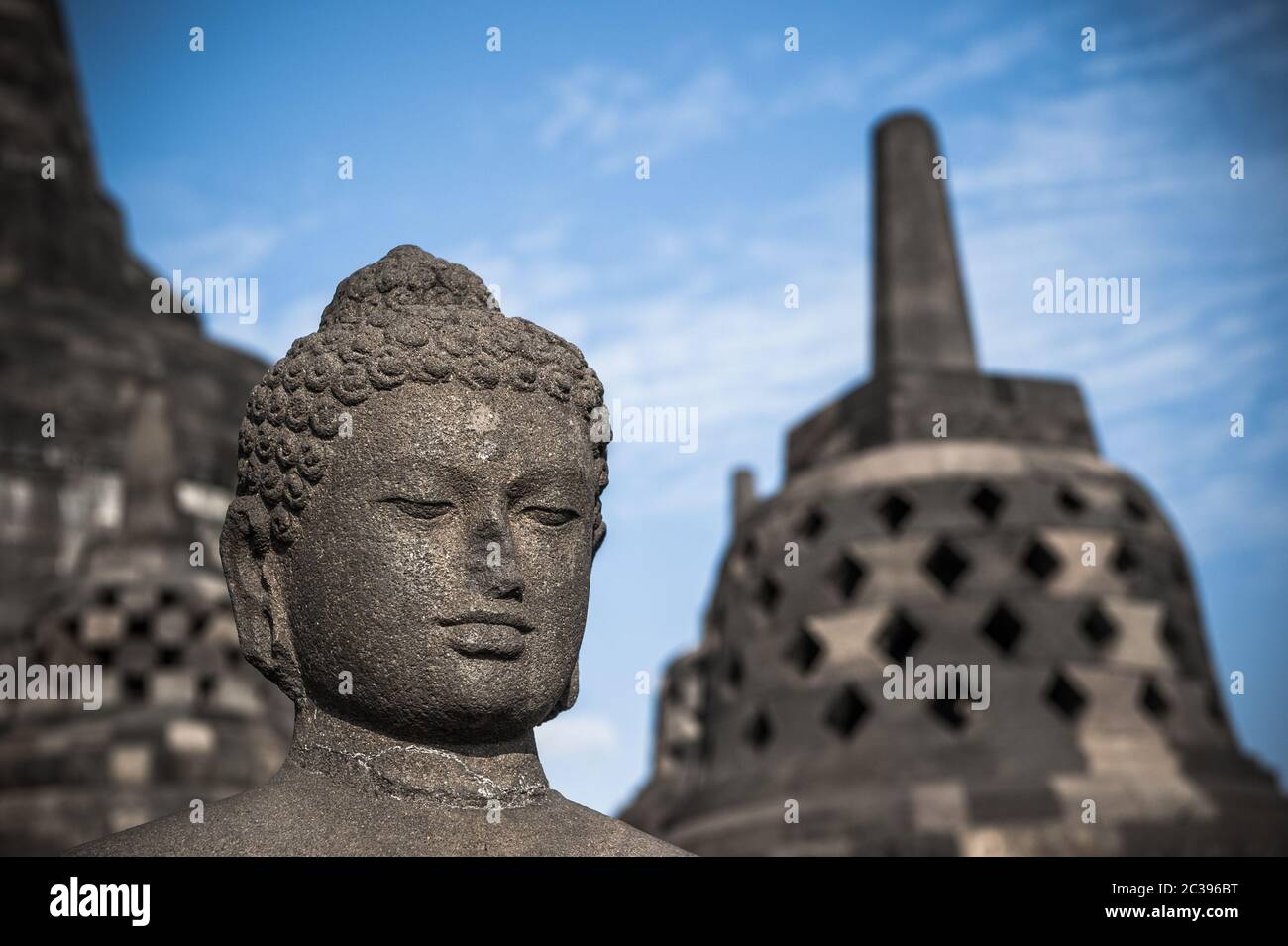 Borobudur buddha temple hi-res stock photography and images - Alamy