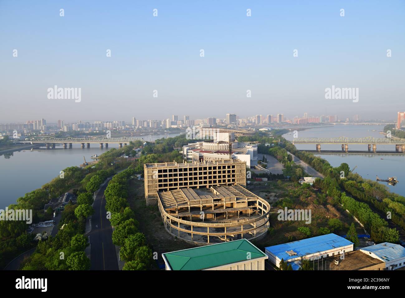 Pyongyang city view, capital of the North Korea Stock Photo - Alamy