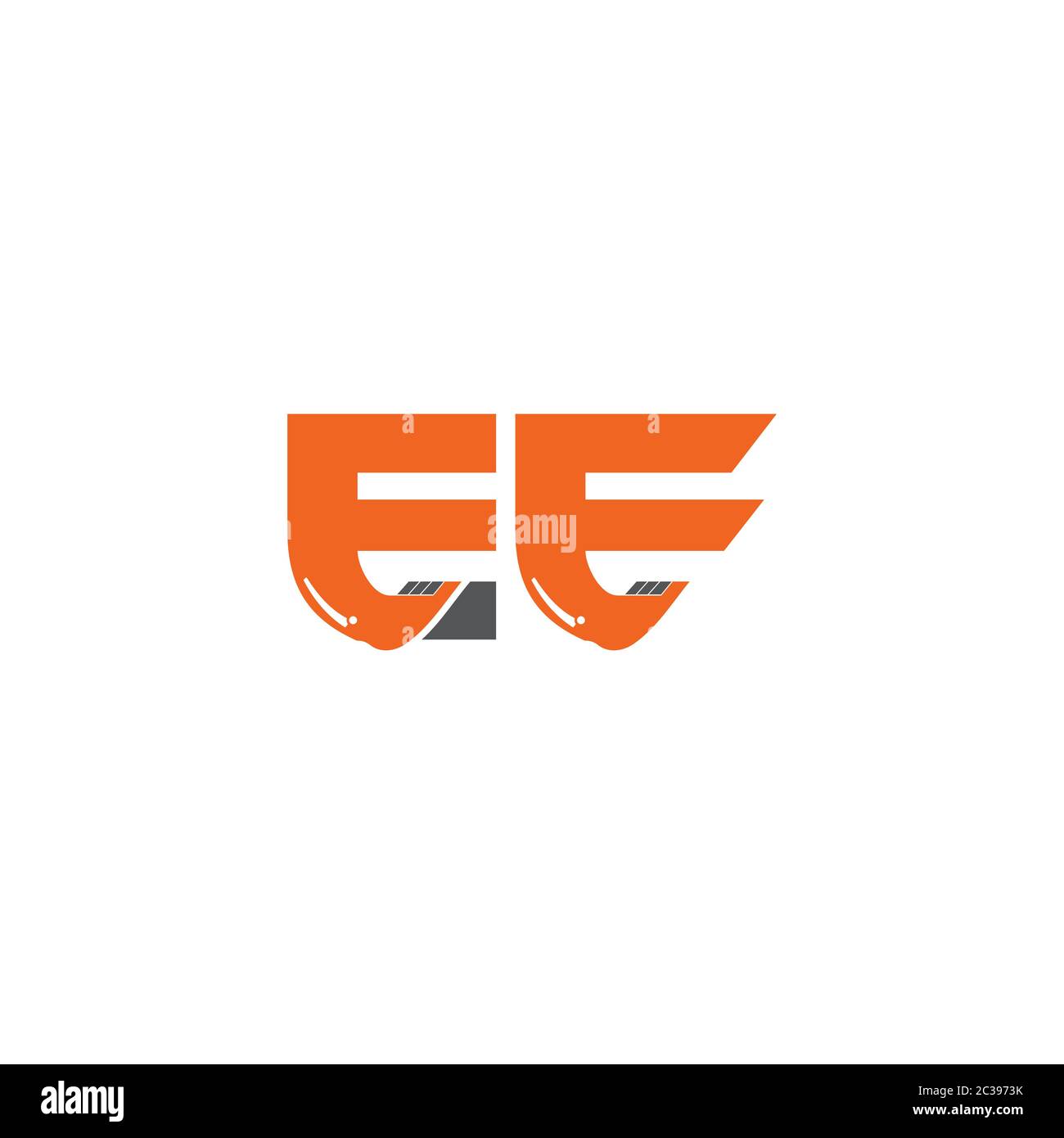 Initial Ef Logo Vector Vectors High Resolution Stock Photography and ...