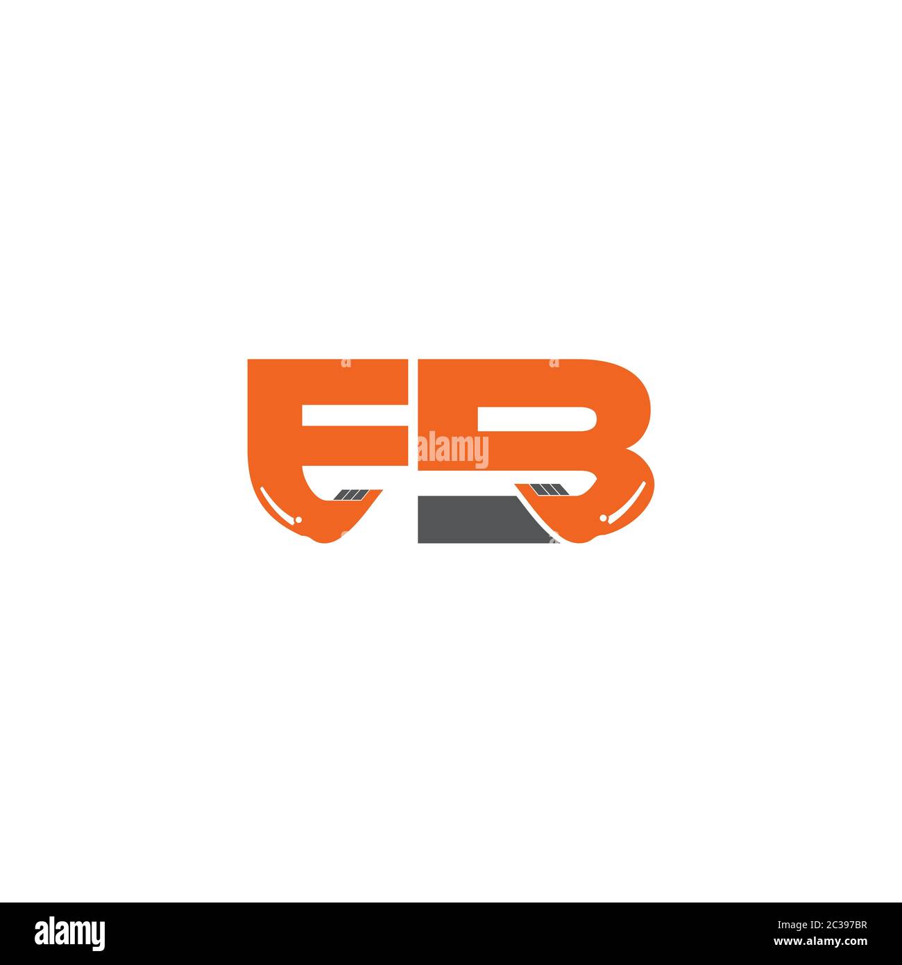 Fb initial logo hi-res stock photography and images - Alamy