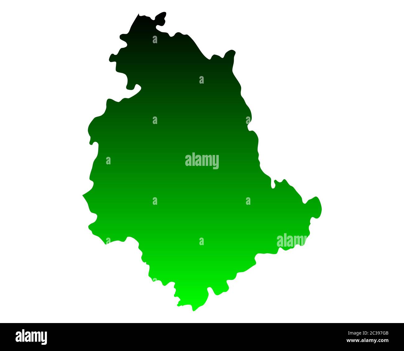 Map of Umbria Stock Photo - Alamy