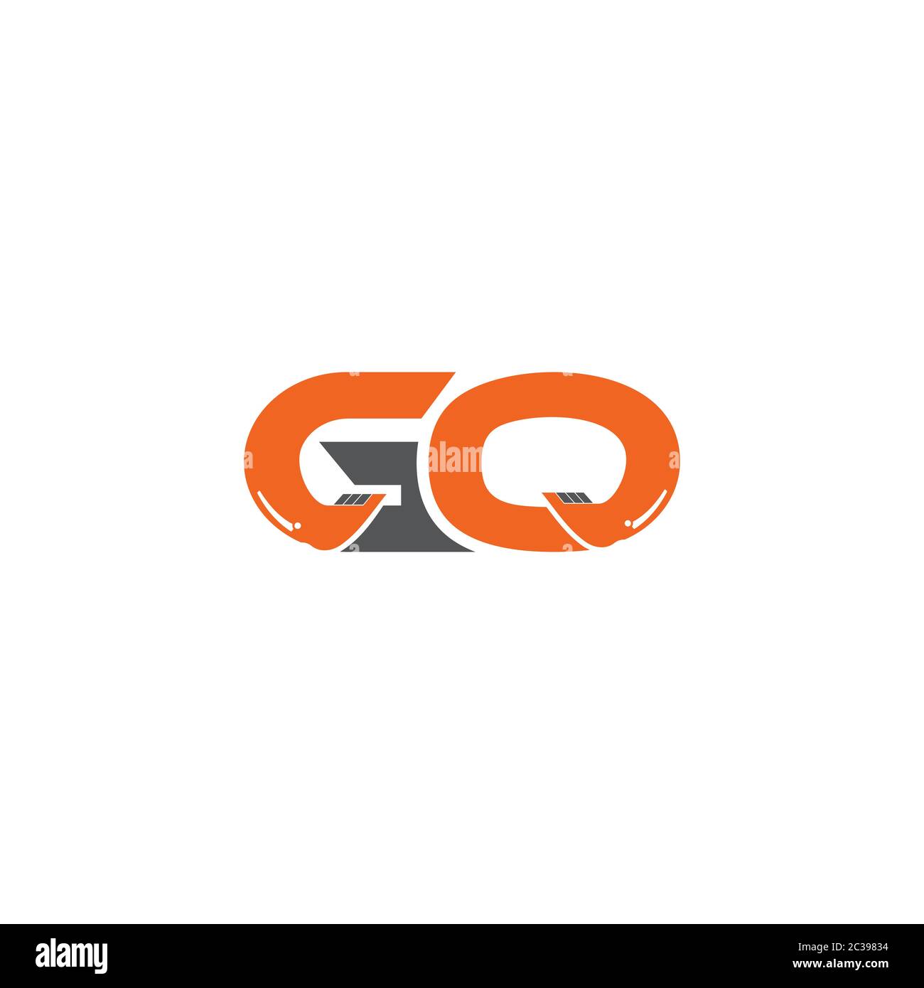 Letter go monogram logo Stock Vector Images - Alamy