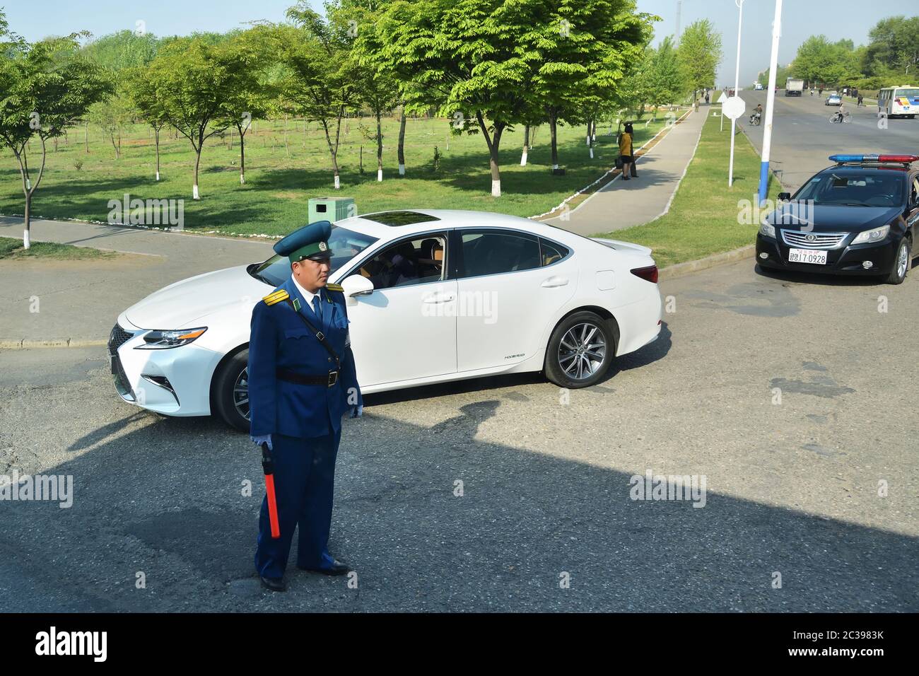 North korean police car hi-res stock photography and images - Alamy