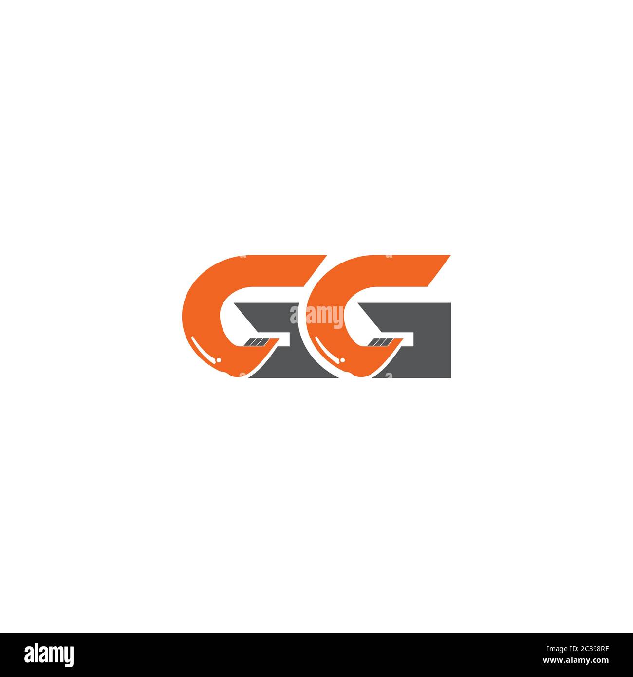 Letter gg vector vectors Stock Vector Images - Alamy