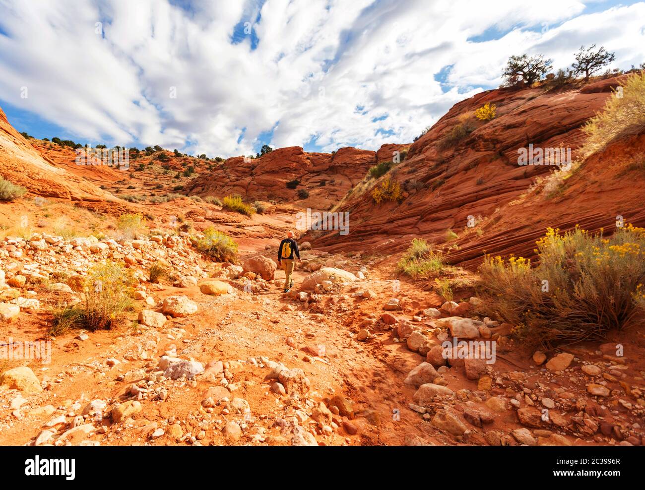 Hike in Utah Stock Photo - Alamy