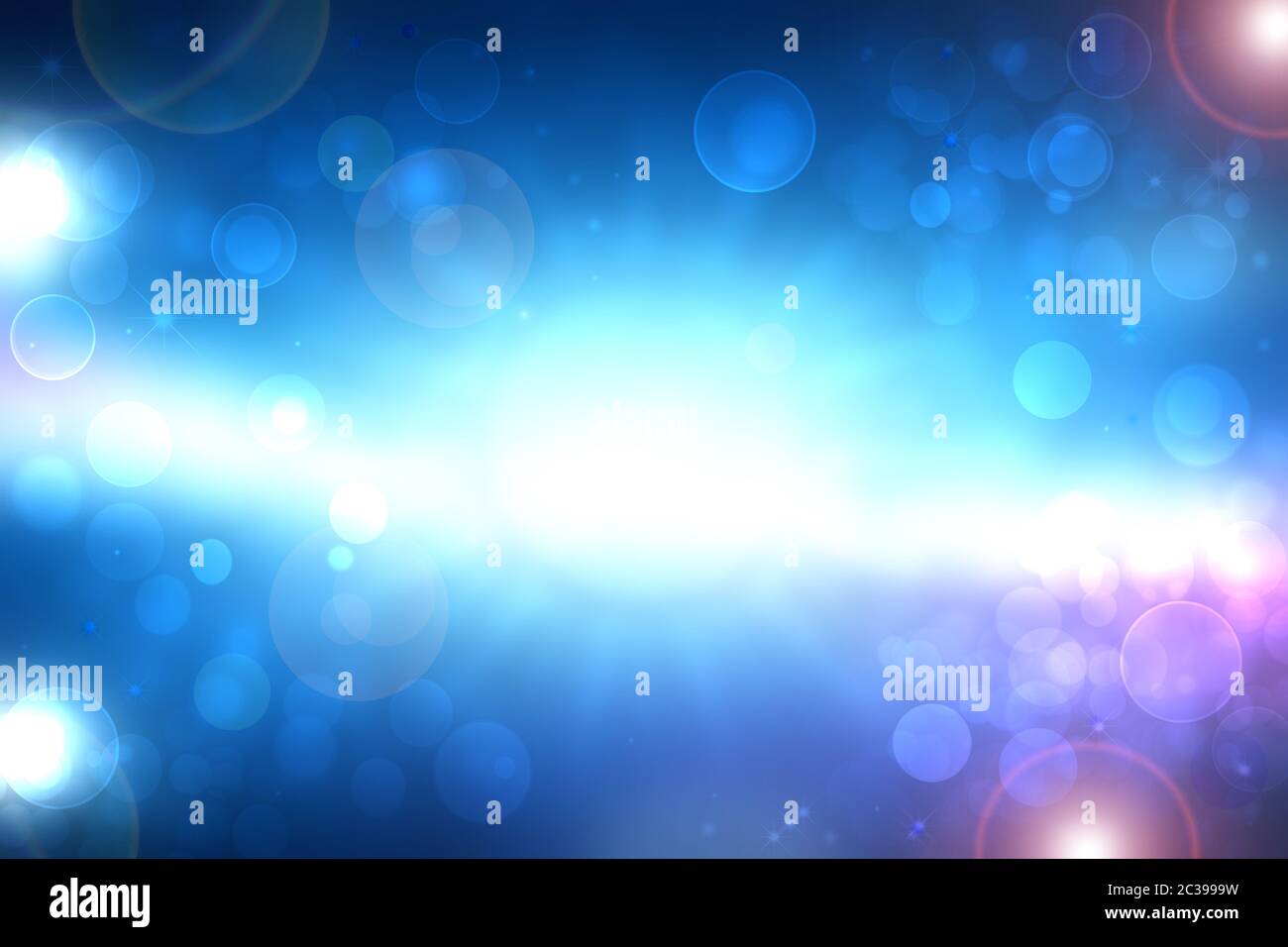 Abstract scene in universe. Abstract gradient dark blue to light blue ...