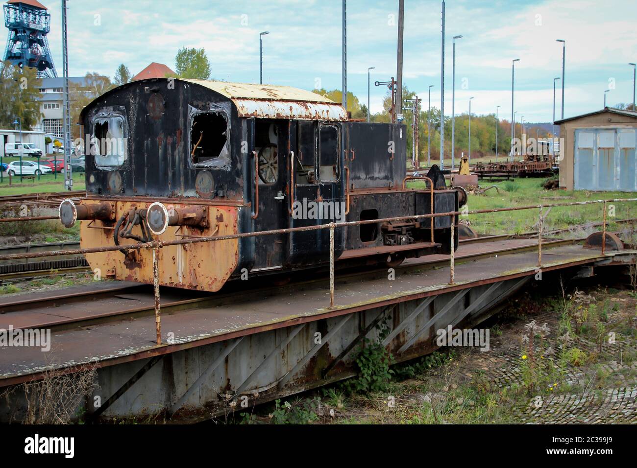 Shunting locomotive hi-res stock photography and images - Alamy