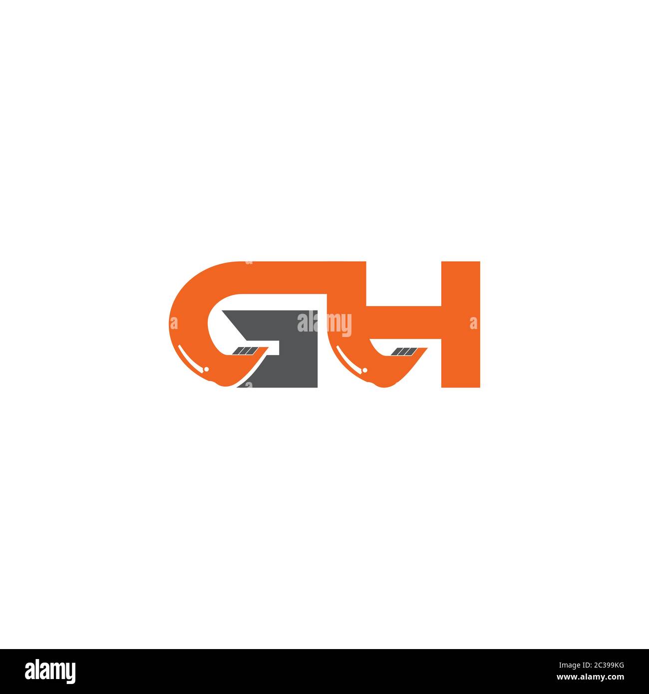 Gh font Stock Vector Images - Alamy