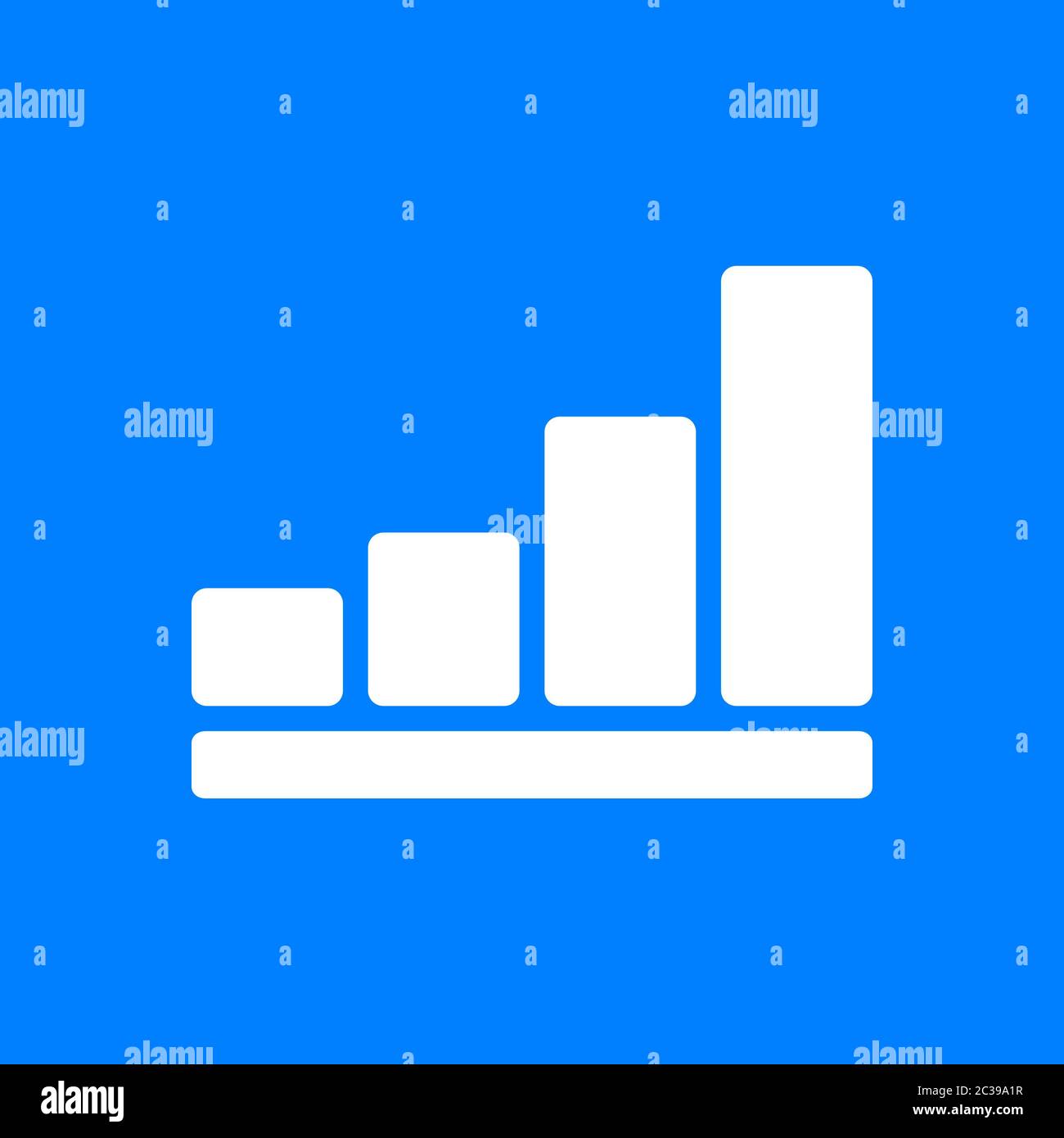 Bar chart and background Stock Photo - Alamy