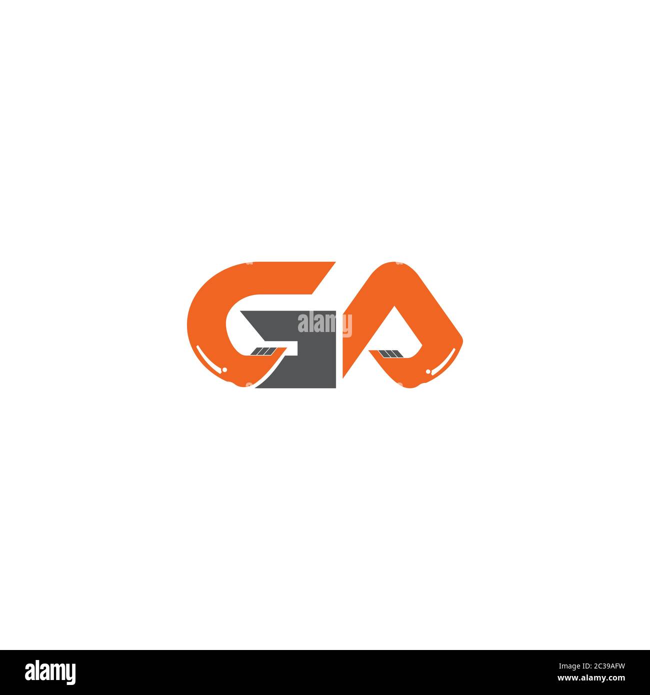 Ga alphabet Cut Out Stock Images & Pictures - Alamy