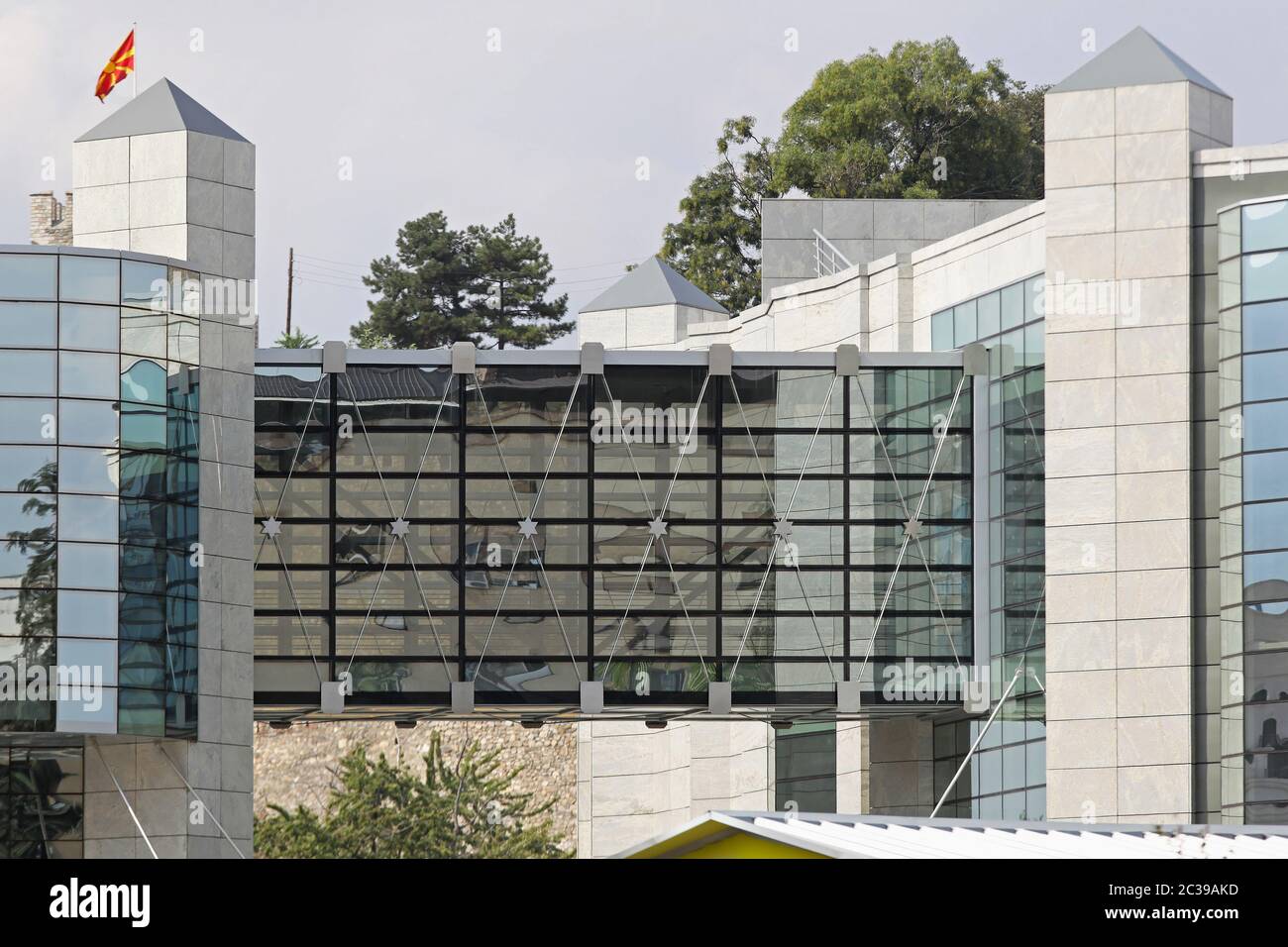 Skyway glass bridge connecting hi-res stock photography and images - Alamy