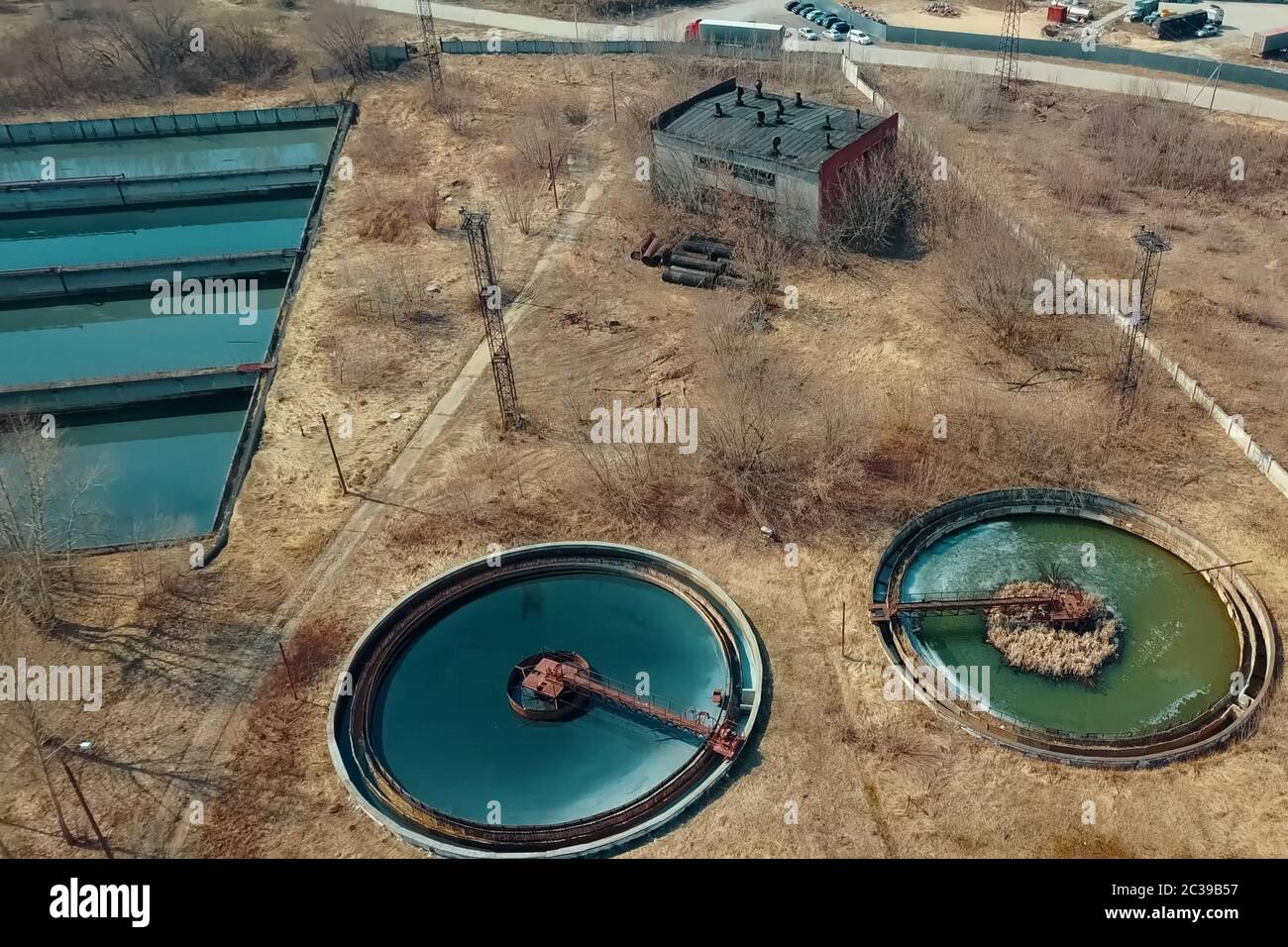 Pollution treatment bed hi-res stock photography and images - Alamy