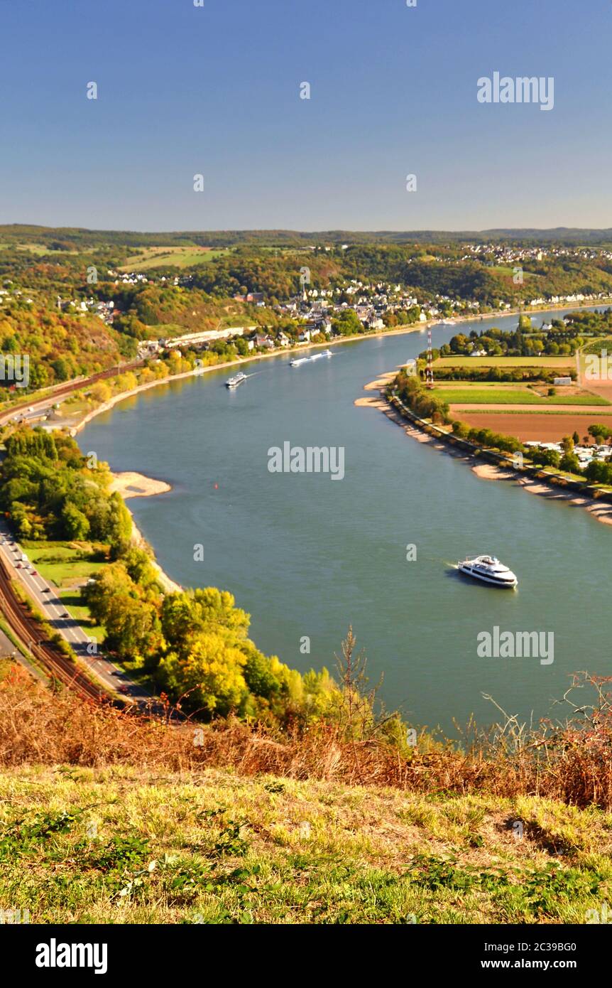Rhineland by Linz Stock Photo - Alamy