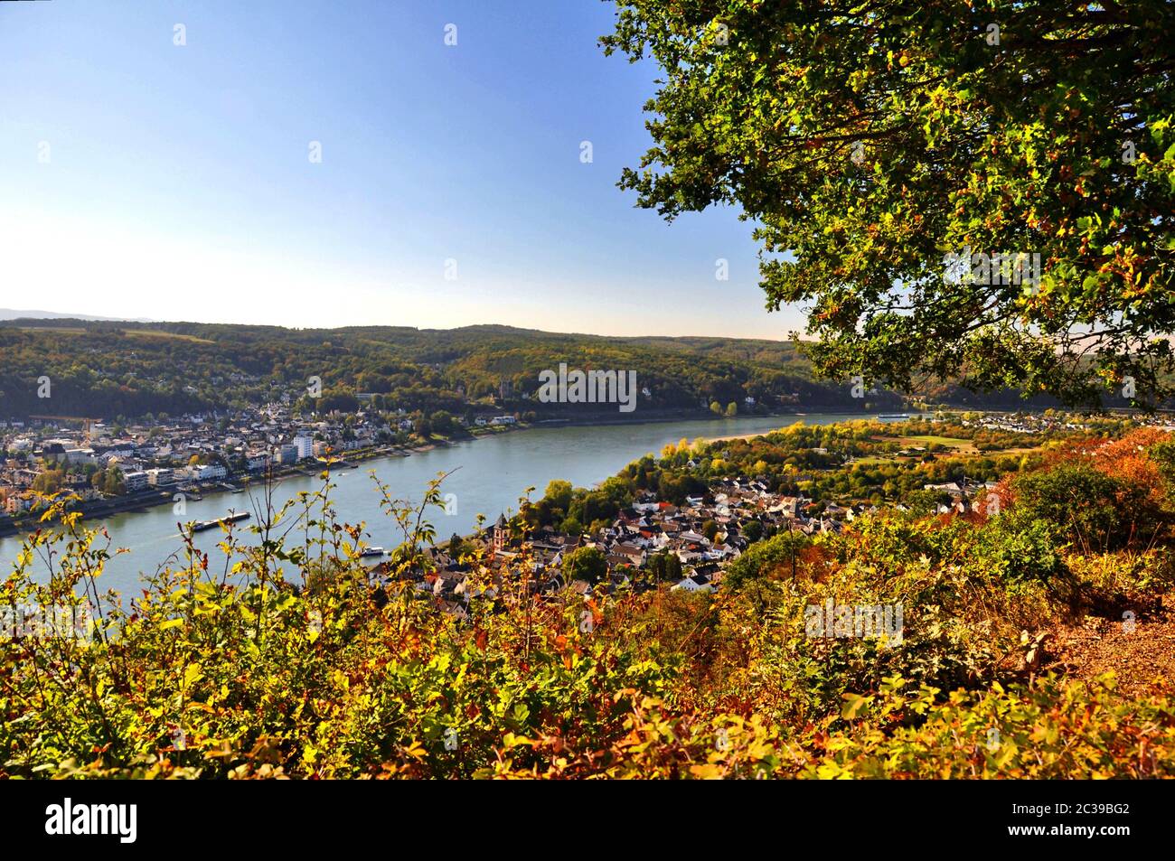 Rhineland by Linz Stock Photo - Alamy