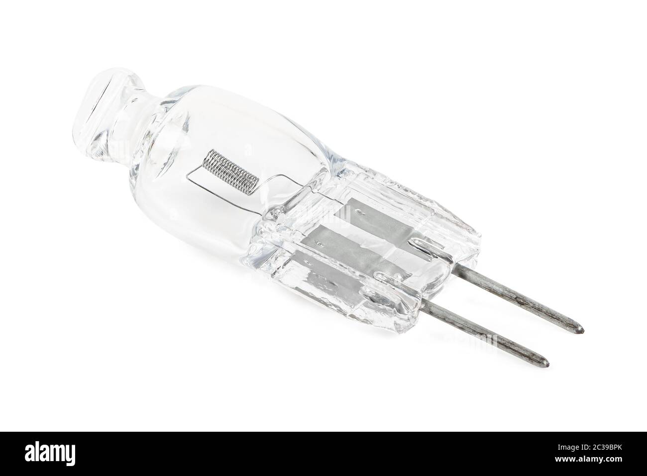 G4 halogen bulb isolated on white background with clipping path Stock ...